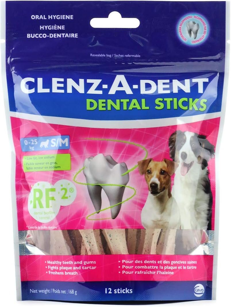 Ceva Clenz-a-dent ProDen PlaqueOff - Oral Health Flakes for Dogs & Cats ...