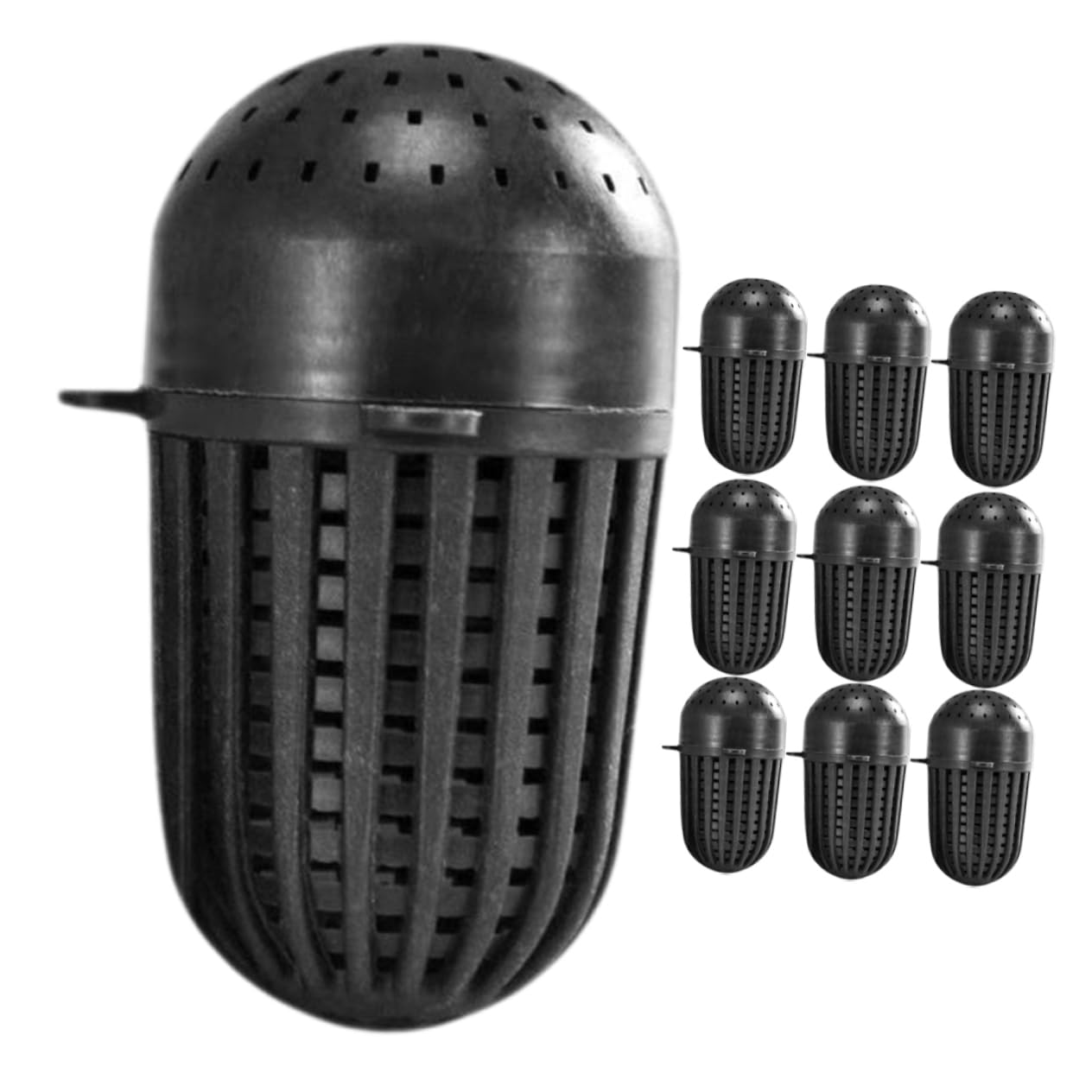 Amazon.com : MERRYHAPY 10 Pcs Fishing Bait Cage Plastic Bait Holder for ...