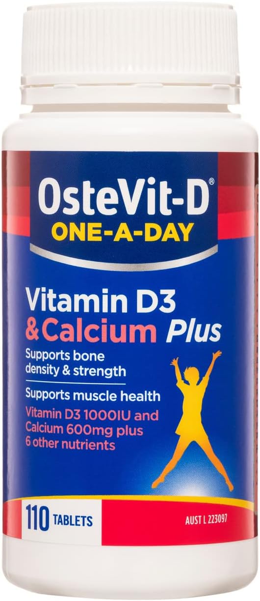 OsteVit-D and Calcium Plus One-A-Day 110 Tablets : Amazon.com.au ...