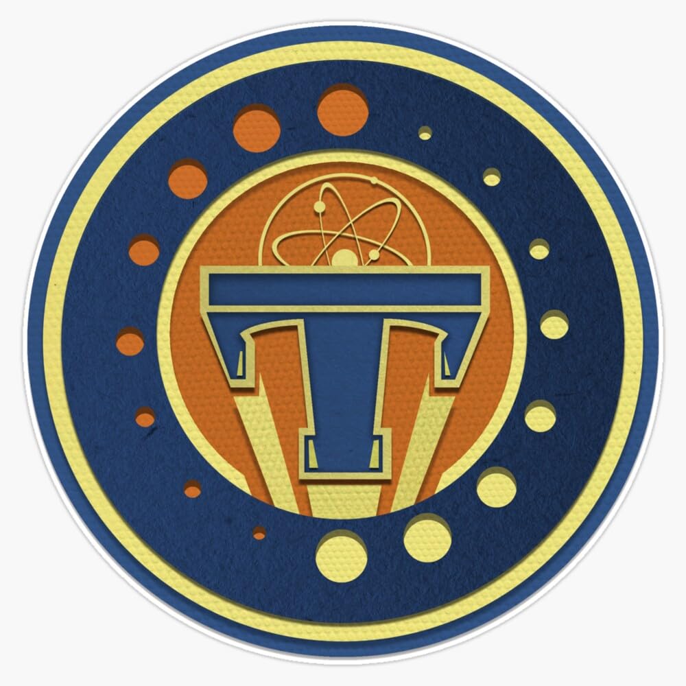 Amazon.com - Tomorrowland Sticker Bumper Sticker Vinyl Decal 5"