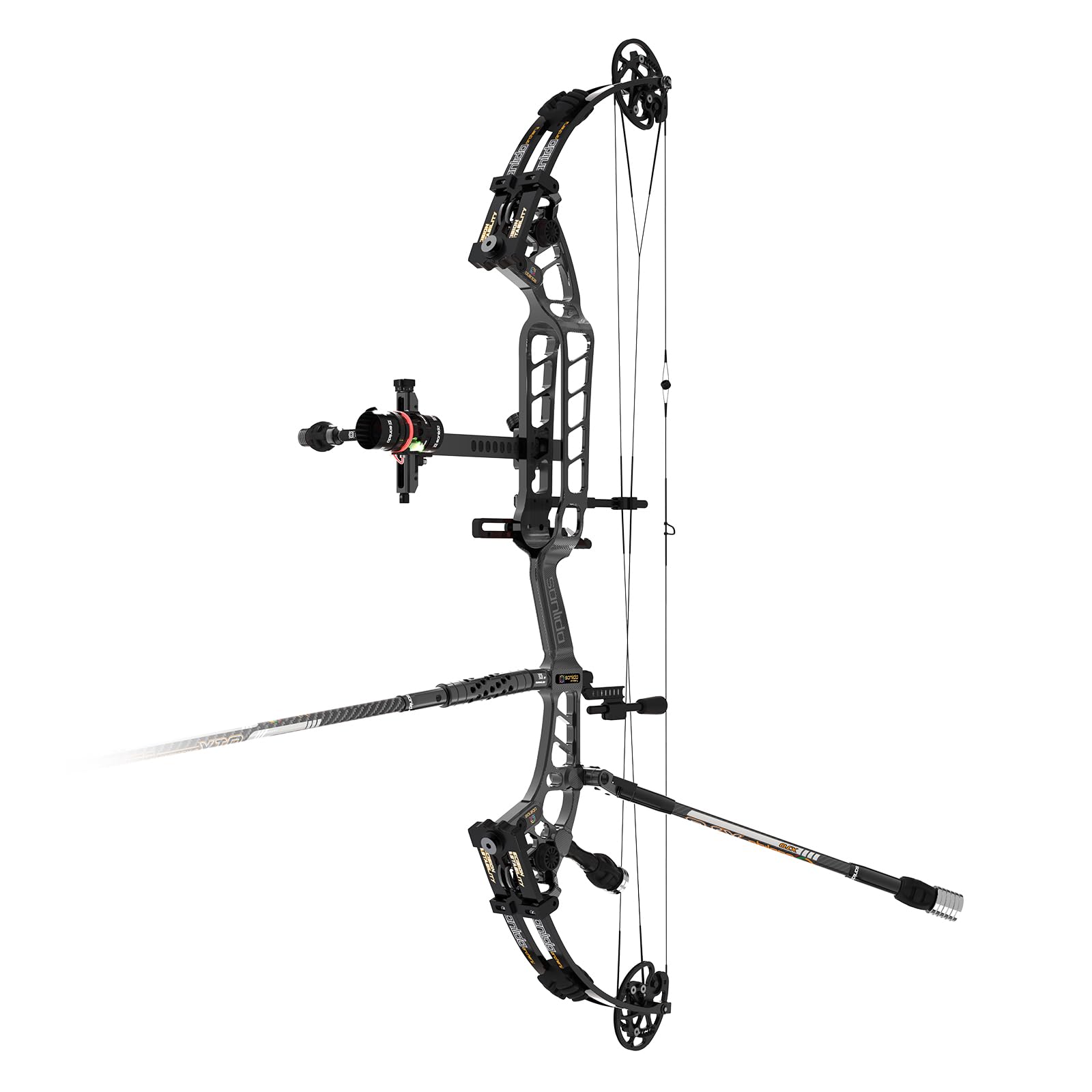 Amazon.com : Sanlida Archery Hero 10 Advanced Target Compound Bow Kit ...