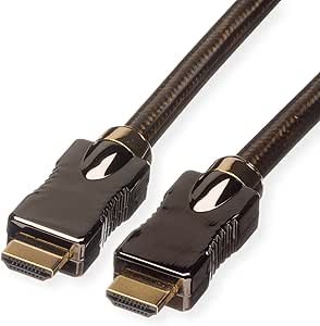Amazon.com: Rotronic Roline Ultra HD Cable with Ethernet (HDMI Male to ...