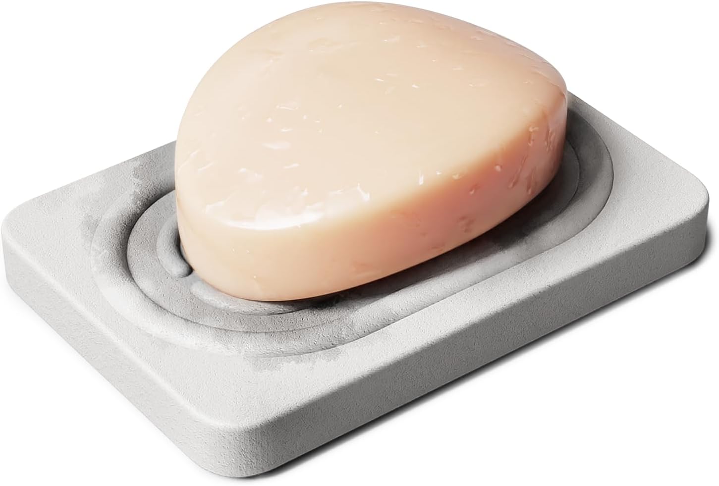 Amazon.com: Diatomite Soap Dish Holder, Quick Dry Stone Soap Dish, Fast ...