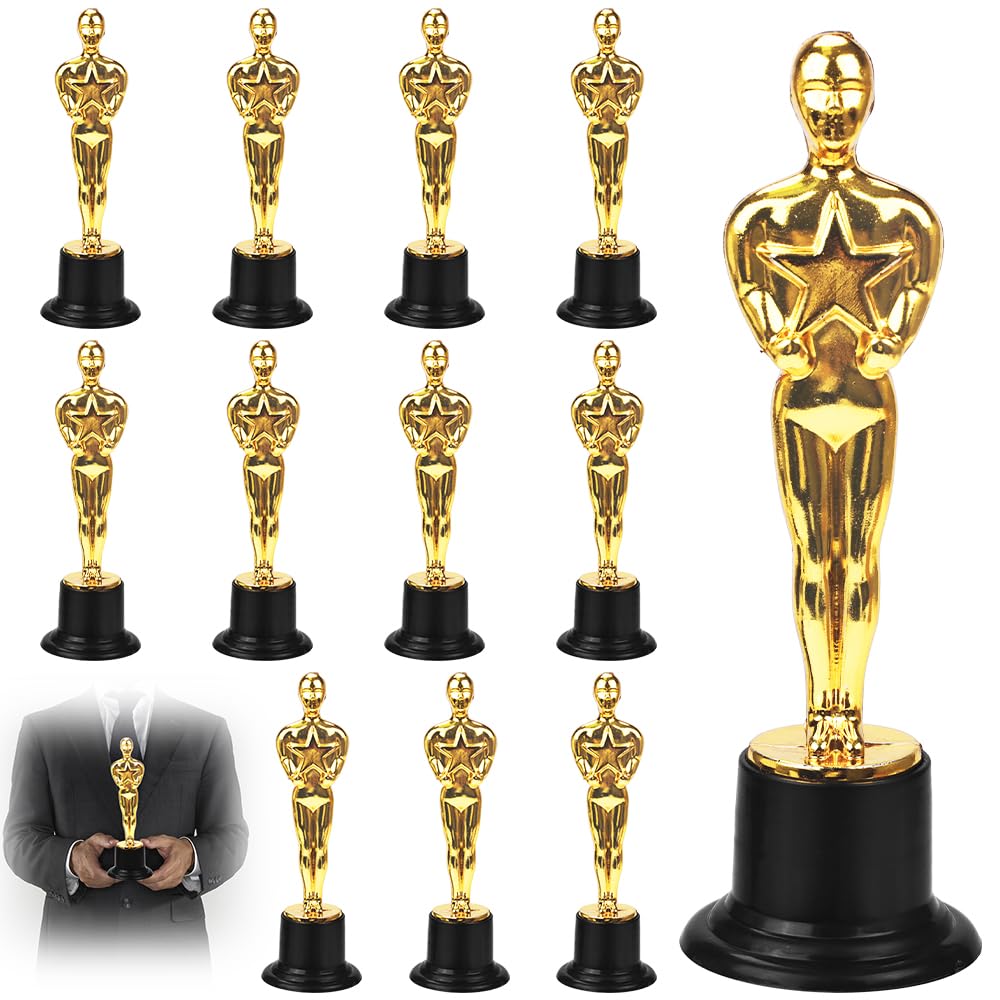 Entemah 12 Trofeos de Premio de Oro de 6 Pulgadas, Trofeos de Oro de 6 ...