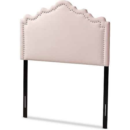 Amazon.com - Baxton Studio Headboards, Twin, Light Pink