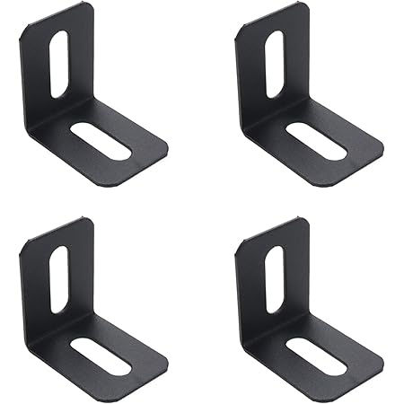 Amazon.com: Dahszhi 4Pcs Adjustable 90 Degree L Shape Bracket Corner ...