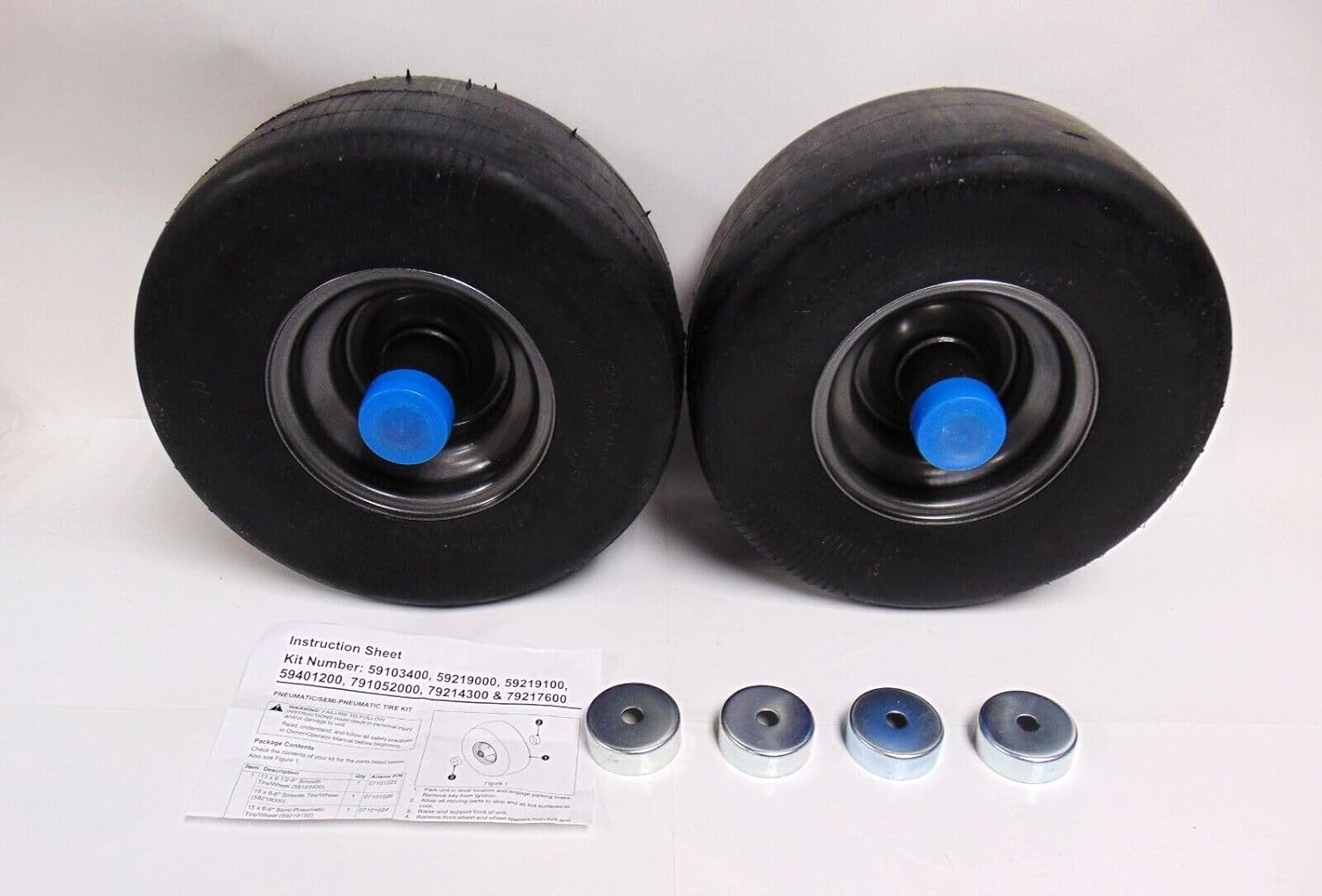 Amazon.com: FOR Gravely Lawn Mower 13" Semi-Pneumatic Solid Tire Kit ...