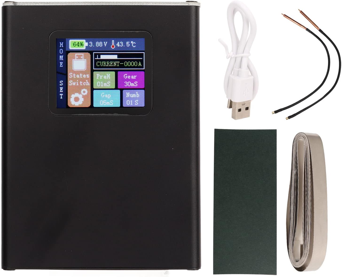 iconectato Spot Welder, Kerpu Mini Spot Welder with 1.8in LCD Color ...