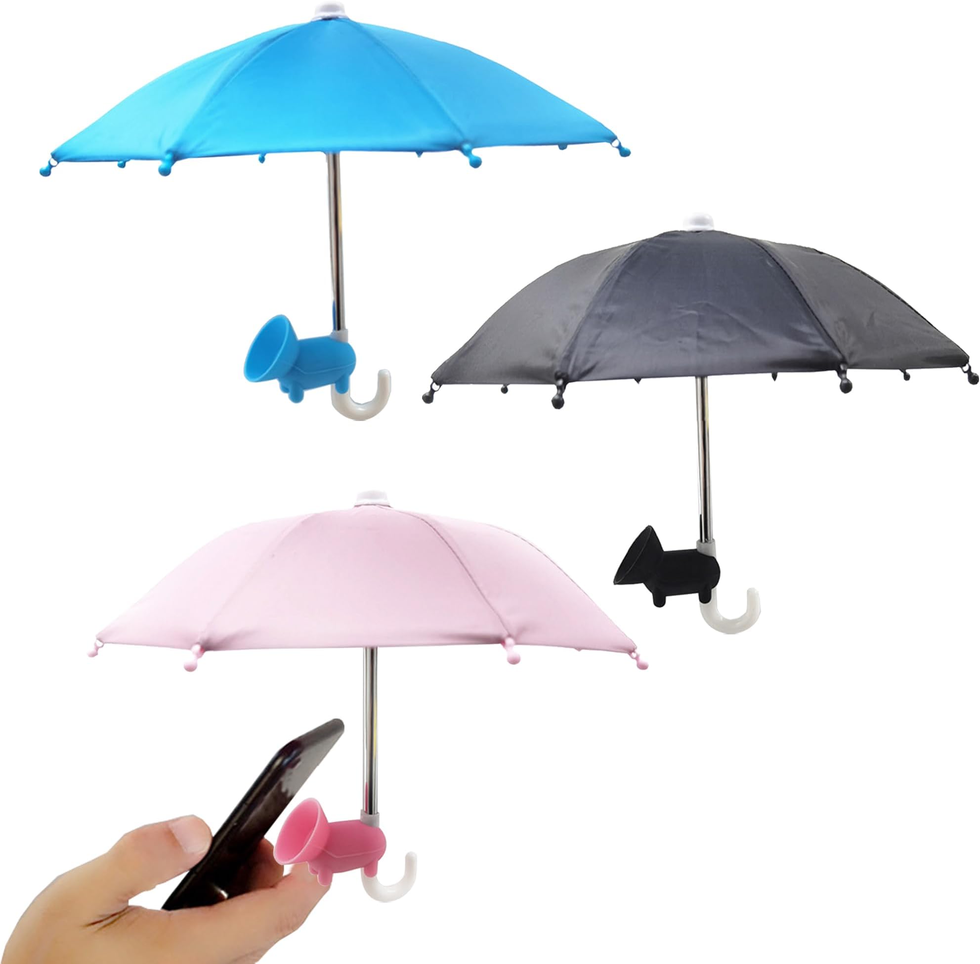 Amazon.com: Wzttdm 3 Pcs Phone Umbrella Cell, Phone Umbrella for Sun ...