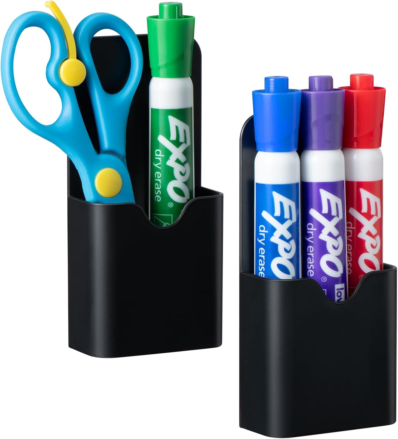 Amazon.com : Simetufy 2pcs Magnetic Pen Holder - Magnetic Whiteboard ...