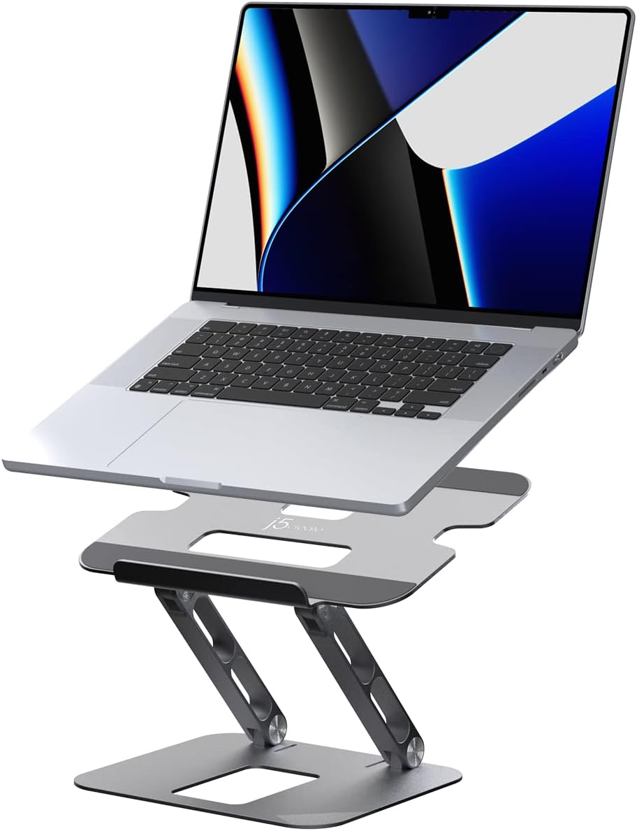 ProCase Adjustable Laptop Stand, Ergonomic Aluminum Laptop Holder ...