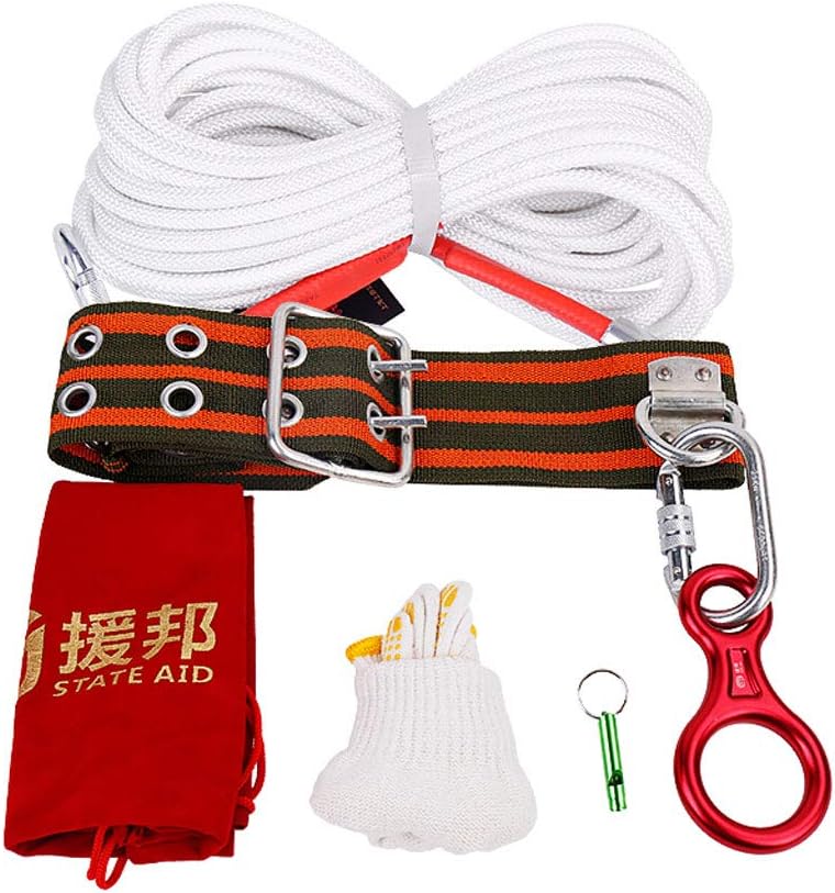 Amazon.com : ZQZ Rope Household Fire Rescue Rope Escape Descending ...