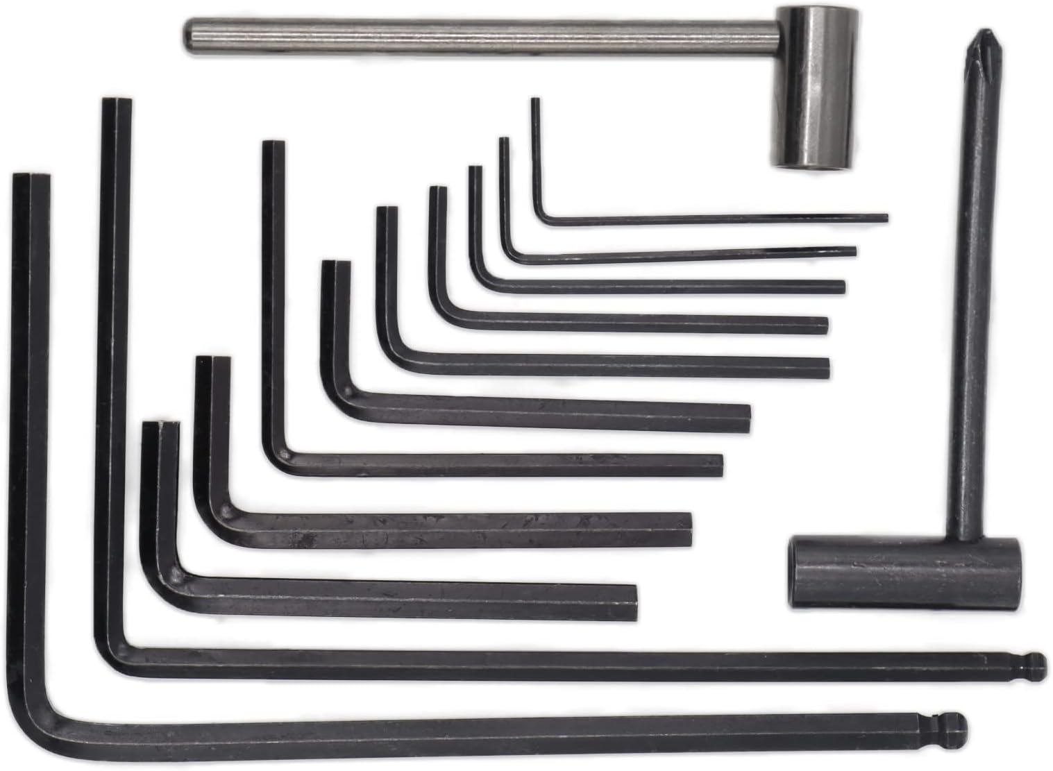 Amazon.com: Glarks 13Pcs Professional Guitar Allen Wrenches with Pocket ...