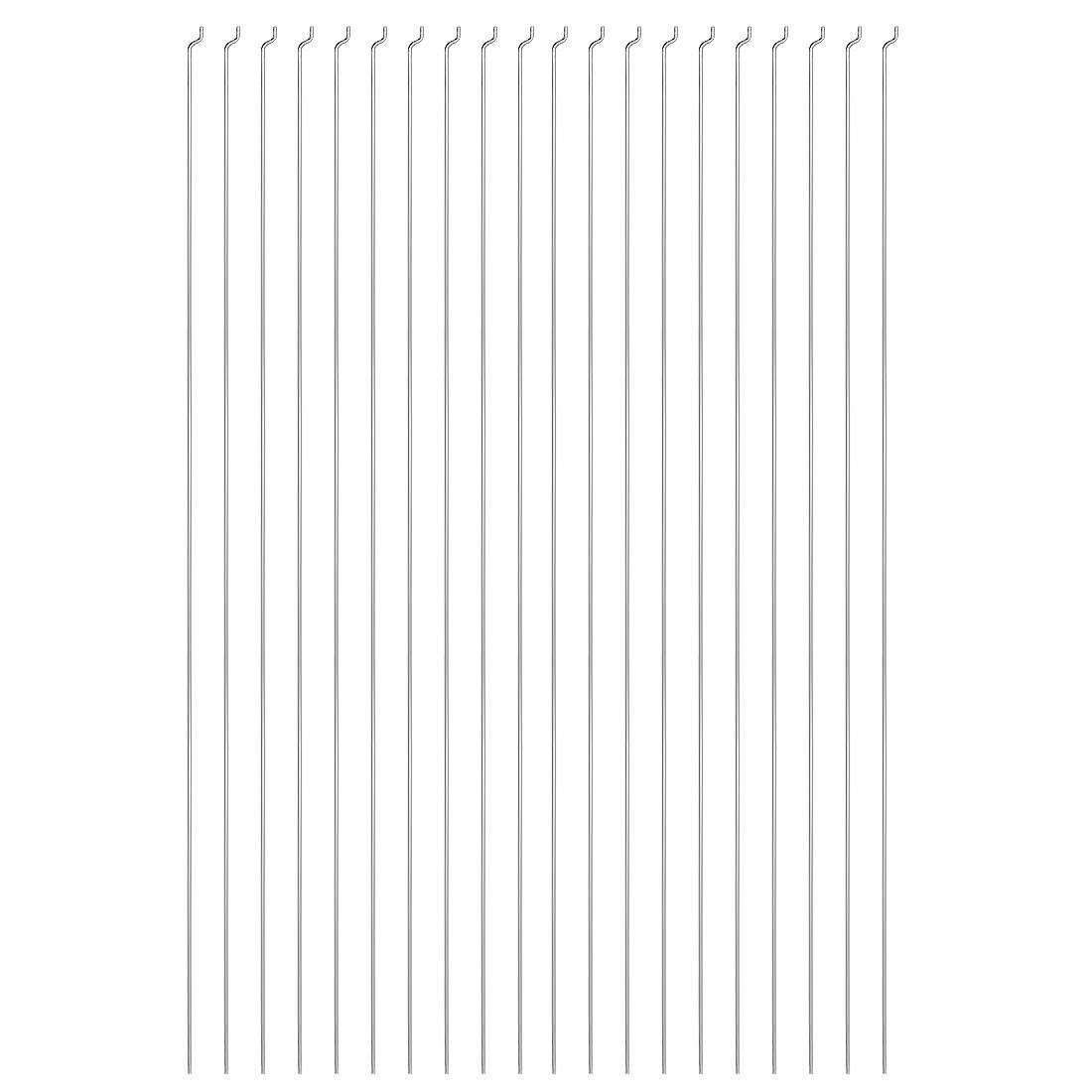 Stainless Steel Push Rods Uxcell 1.5mm X 300mm Steel Z Push Rods - 20 ...