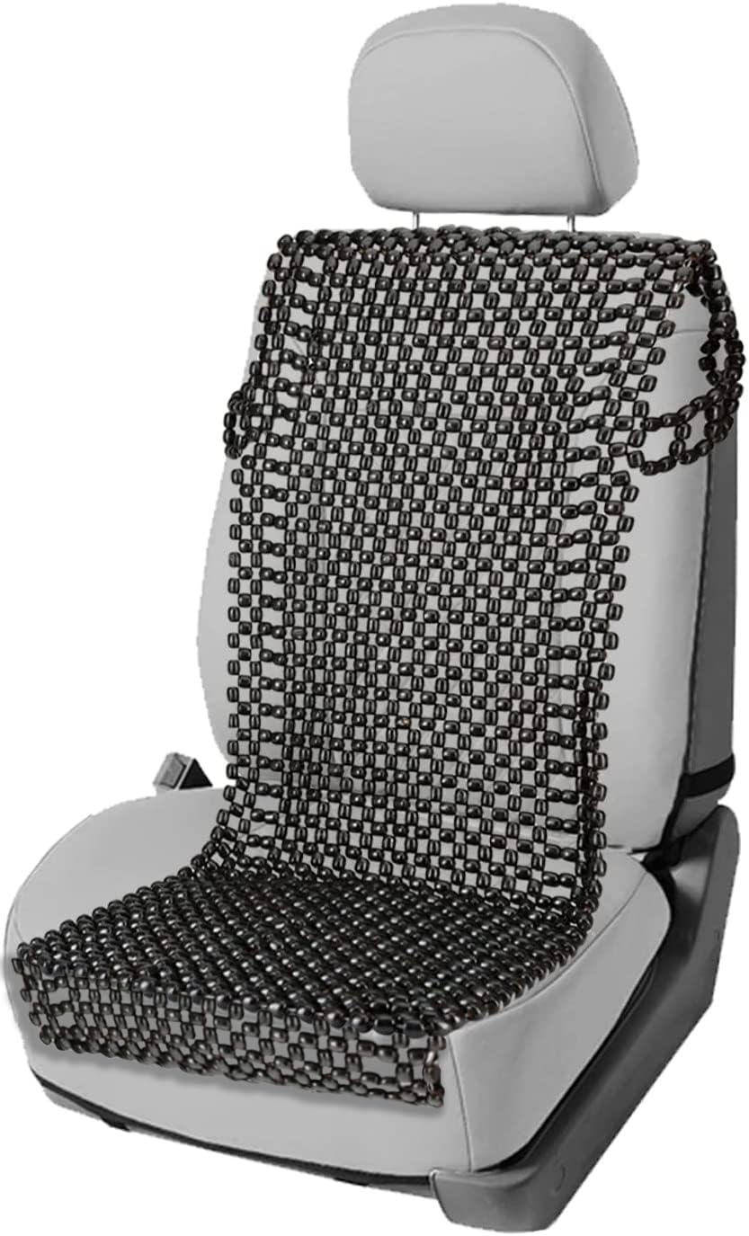 Amazon.com: VaygWay Beaded Seat Cushion Car Driver Seat Cover with ...