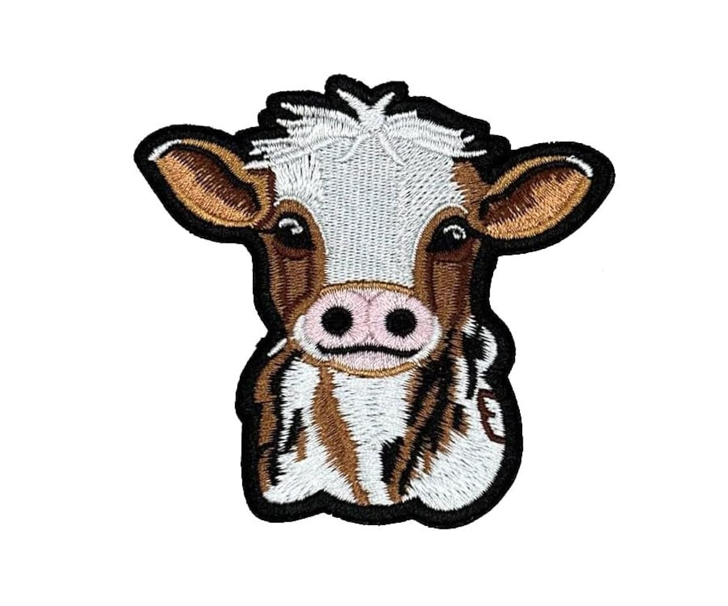 Amazon.com: 3.5" Cow Patch - Embroidered Country Cow Girl Boy Backwoods ...