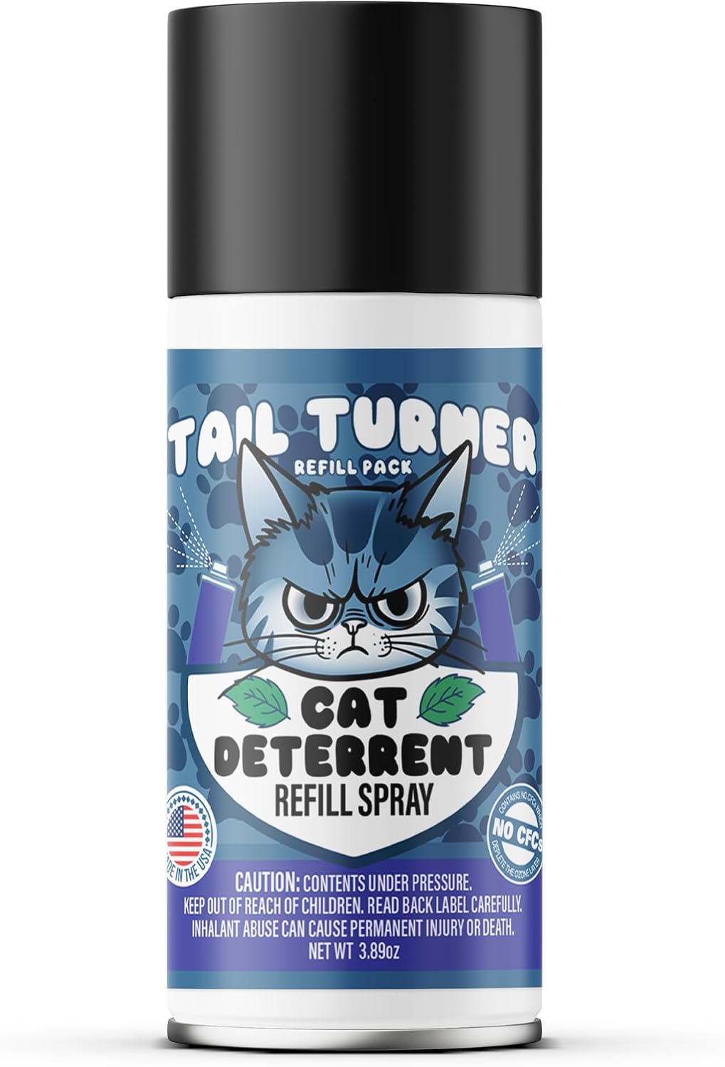 ForgeLux Tail Turner Cat Deterrent Spray Refill Pack - Motion-Activated ...