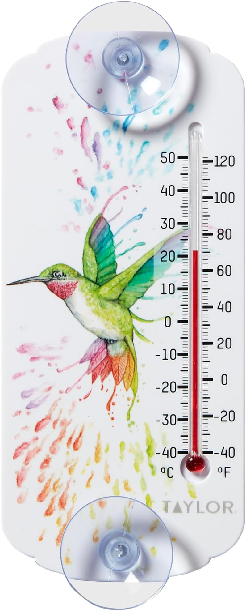 Amazon.com: Taylor Bird Design Tube Thermometer Plastic : Taylor: Patio ...