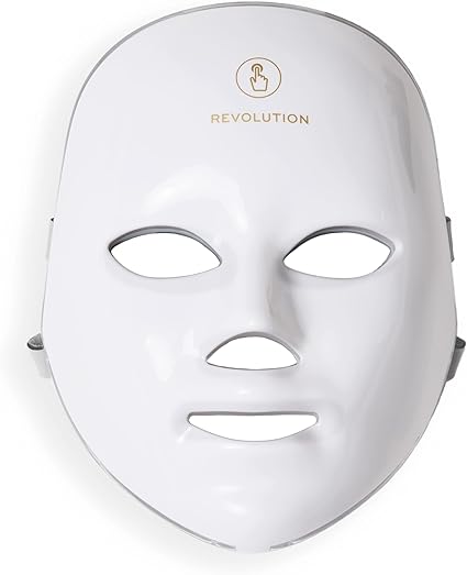 Revolution Pro Miracle LED Face Mask, Red & Blue Skincare Light Therapy ...