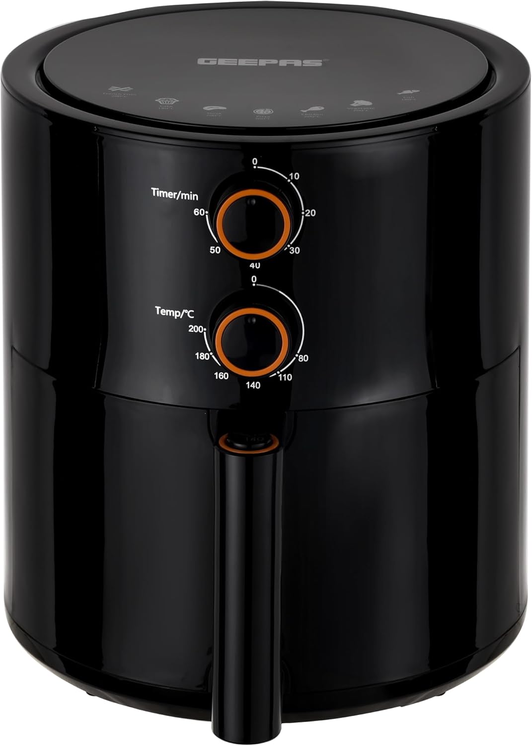 Geepas Air Fryer- GAF37513/ 4.0 L Pot, Non-Stick Coating, with Vortex ...