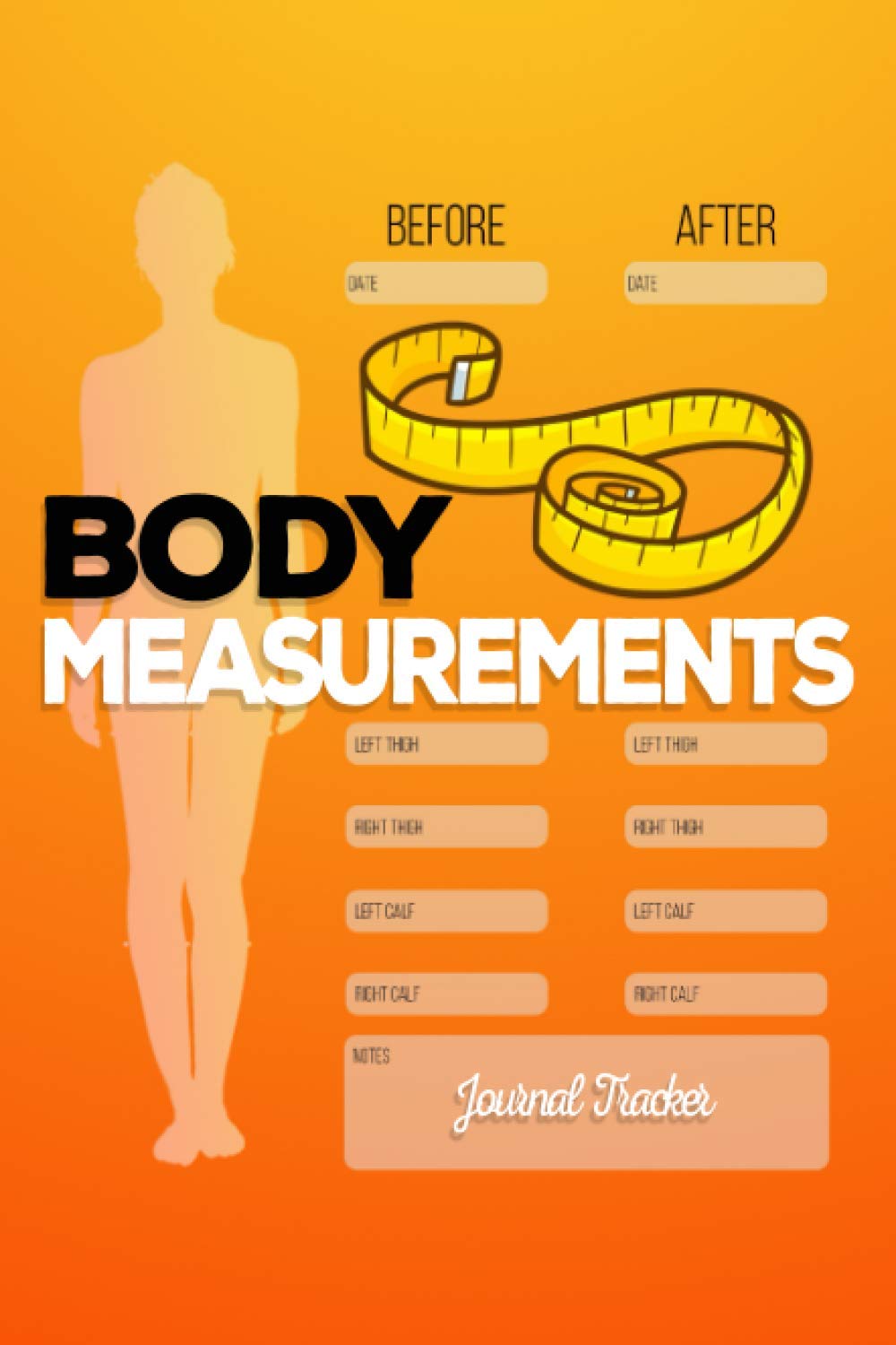 Body Measurements Journal Tracker: Body Progress Tracker for Women ...