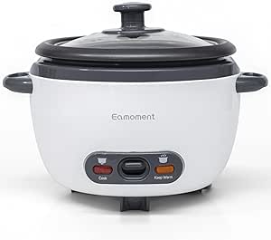 Amazon.com: Small Rice Cooker 3 Cup White Portable Cook Rice and ...