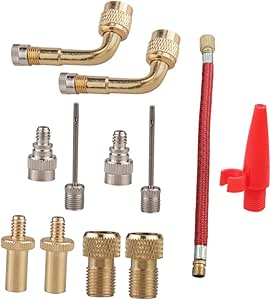 Amazon.com: Wakauto 1set Tire Inflator Connector Car Air Input Adapters ...