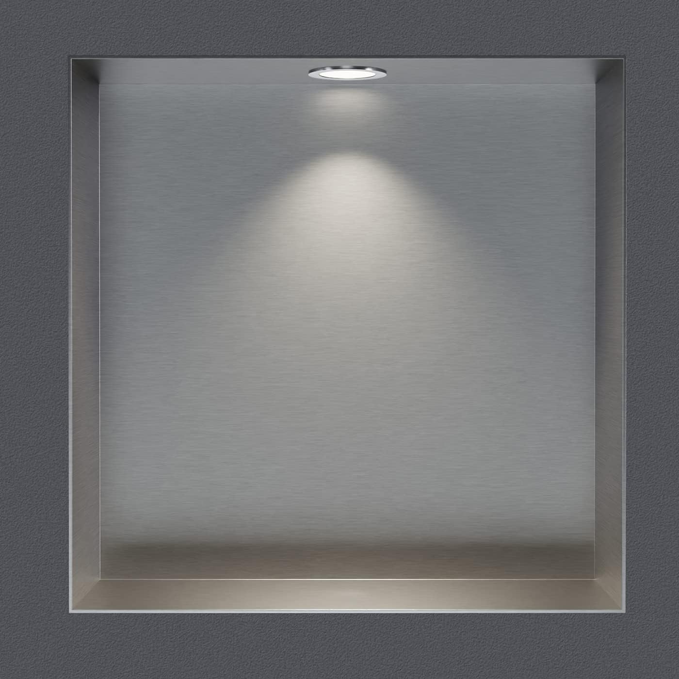 BERNSTEIN® Wandnische aus Edelstahl NT303010X randlos mit LED ...