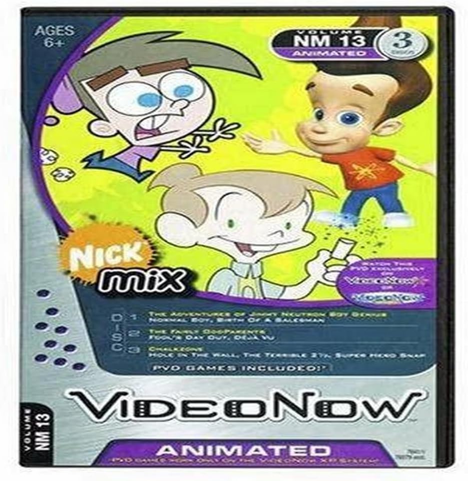 Amazon.com: Hasbro Videonow Personal Video Disc 3-Pack: Nick Mix #13 ...
