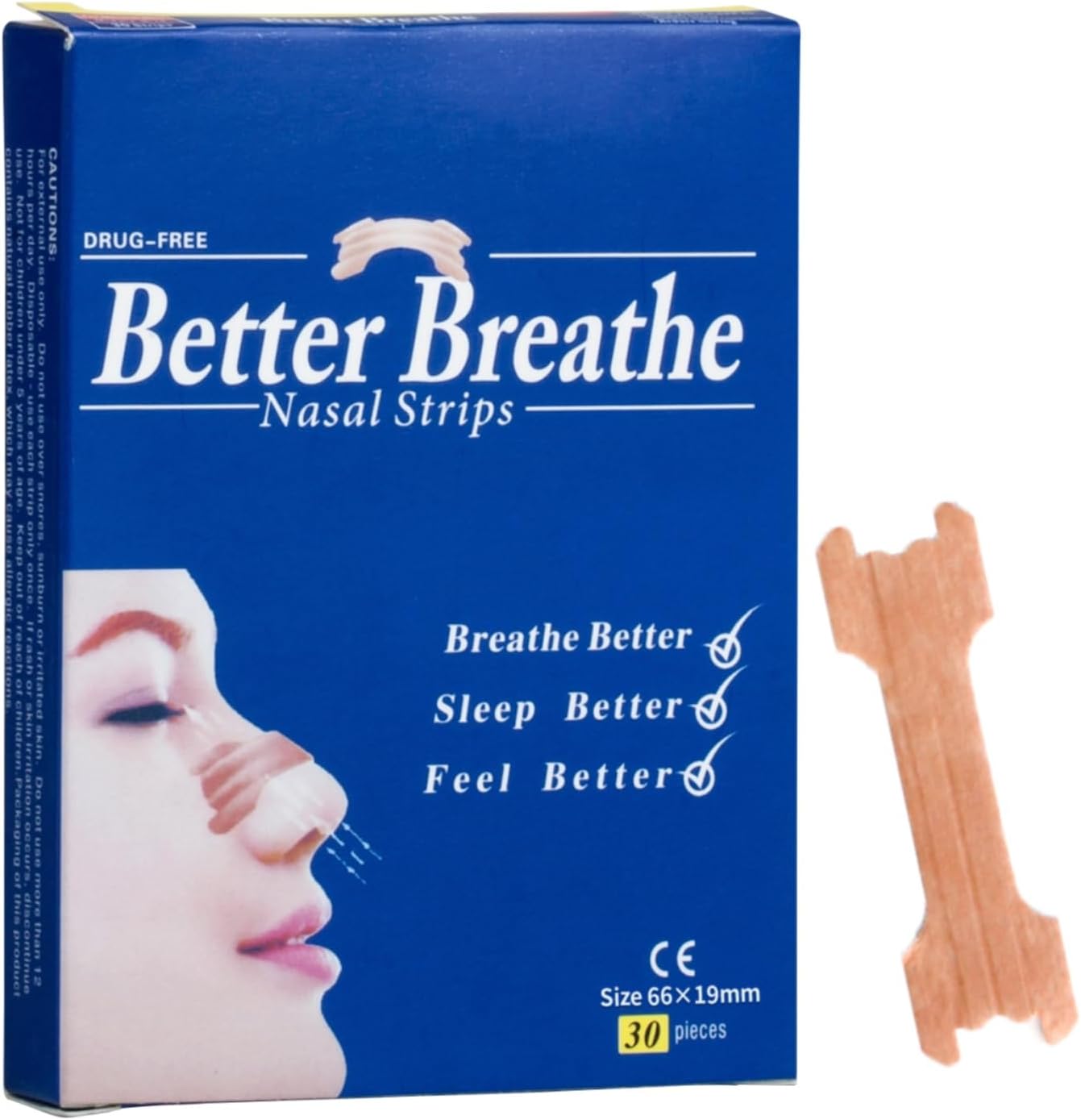 Amazon.com: Upgraded Version - Invisible and Transparent Nasal Strips ...