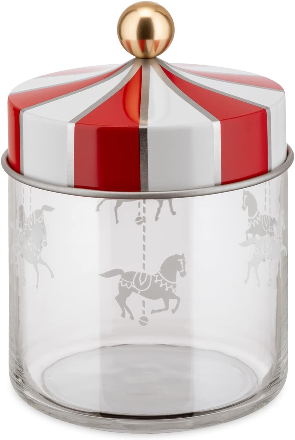 Alessi Circus MW30/75 - Design Food Storage Jar in Silkscreened Glass ...