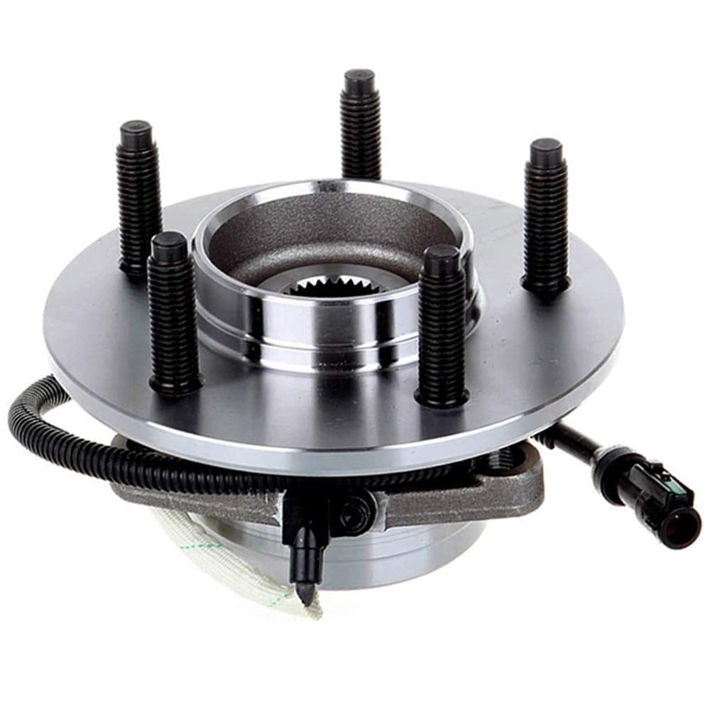 Snapklik.com : Front Wheel Hub Bearing Assembly Pair w/ABS M14 Studs ...