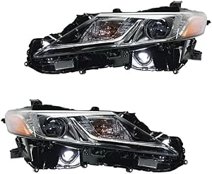 Amazon.com: For Toyota Camry 2018 2019 2020 2021 Headlight Assembly ...