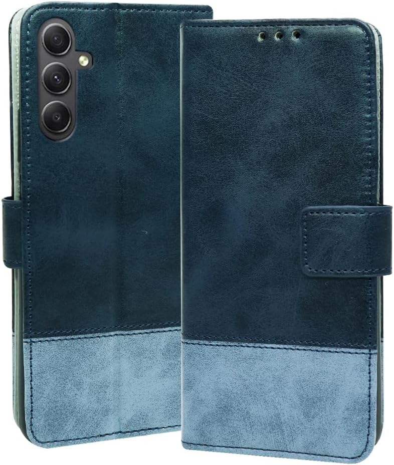 TheGiftKart Flip Back Cover Case for Samsung Galaxy A34 5G | Dual-Color ...