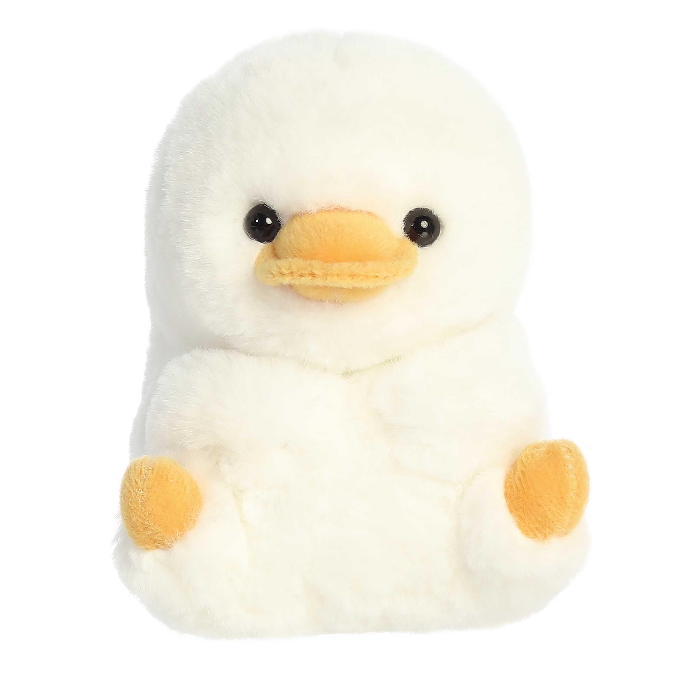 Amazon.com: Aurora® Round Rolly Pet™ Delight Duck™ Stuffed Animal ...