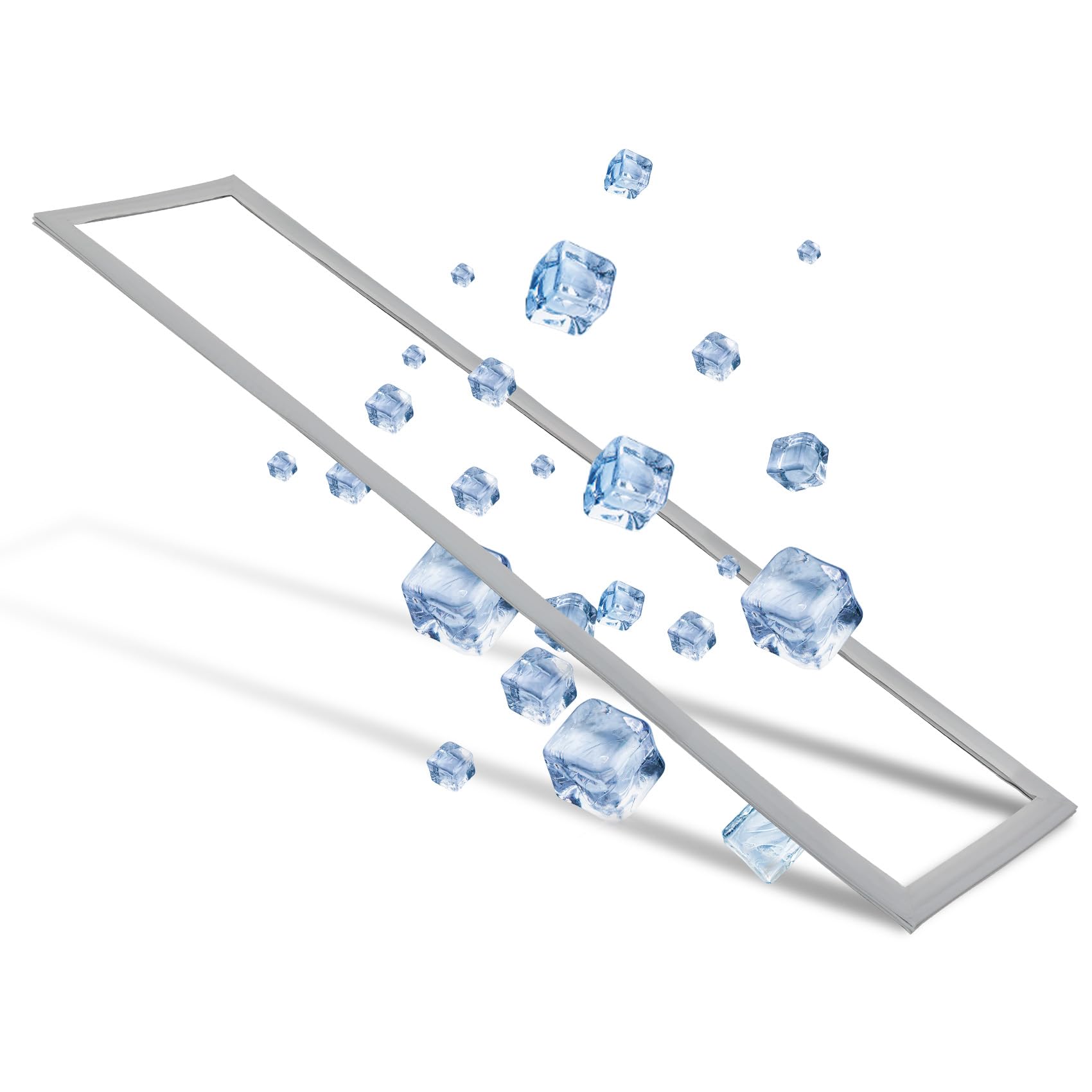 Amazon.com: 241786006 Freezer Door Gasket, 63x14" Freezer Gasket ...