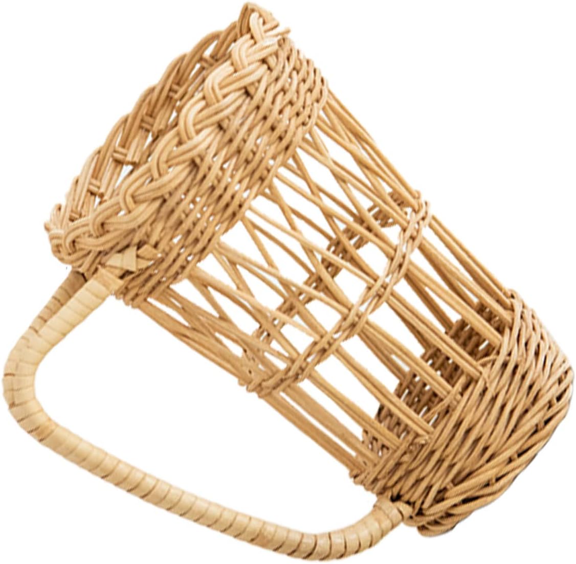 Amazon.com: Anneome 1pc Rattan Cup Sleeves Woven Vase Cup Covers for ...
