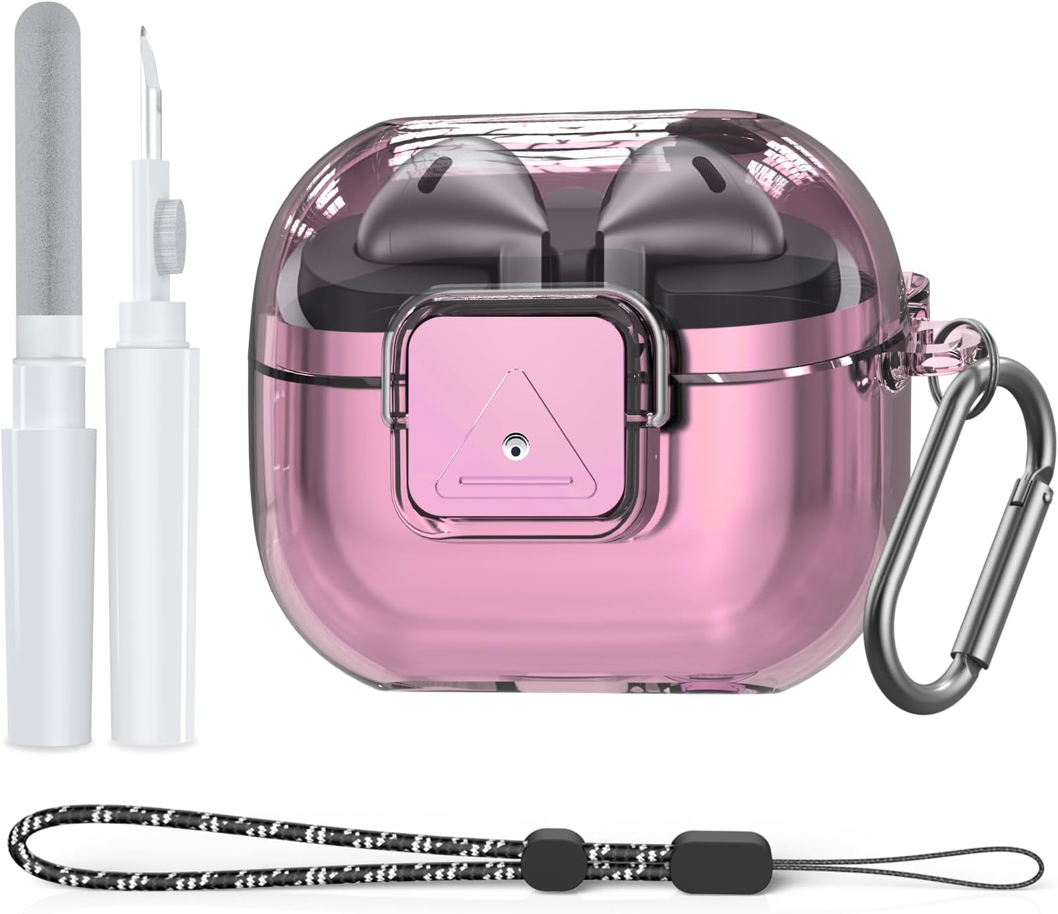 Amazon.com: Samsung Galaxy Buds 3 Pro Case with Secure Lock Clip ...