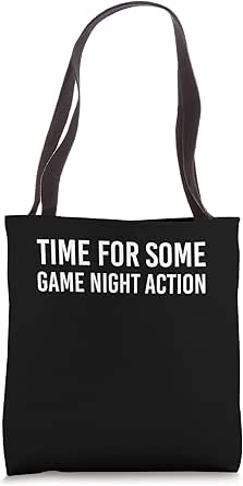 Amazon.com: Game Night Is My Favorite Night Tabletop Board Games Tote ...