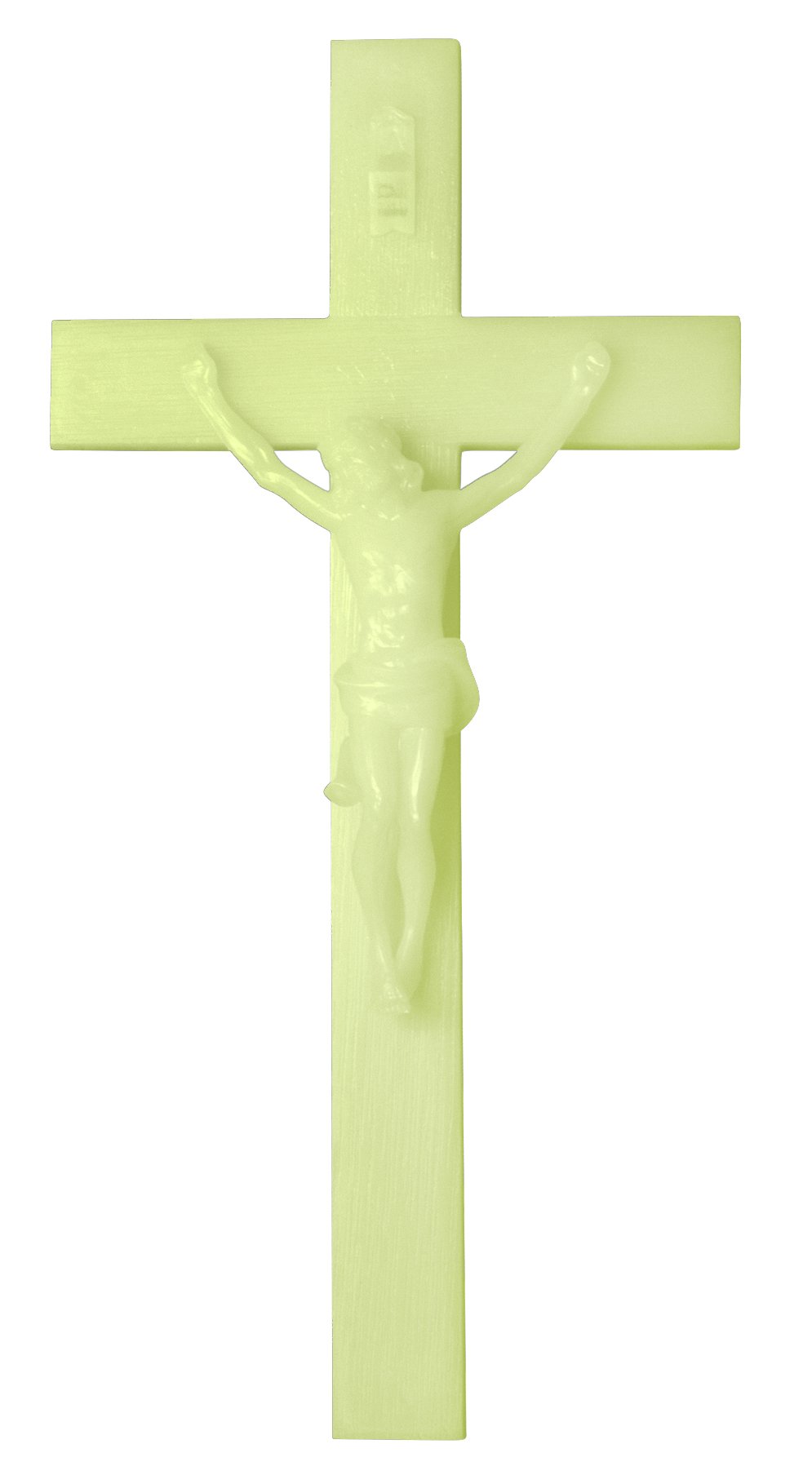 Amazon.com: Toccare Luminous Catholic Wall Crucifix - Glows in The Dark ...