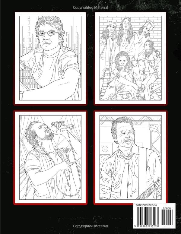Pearl Jam Coloring Pages