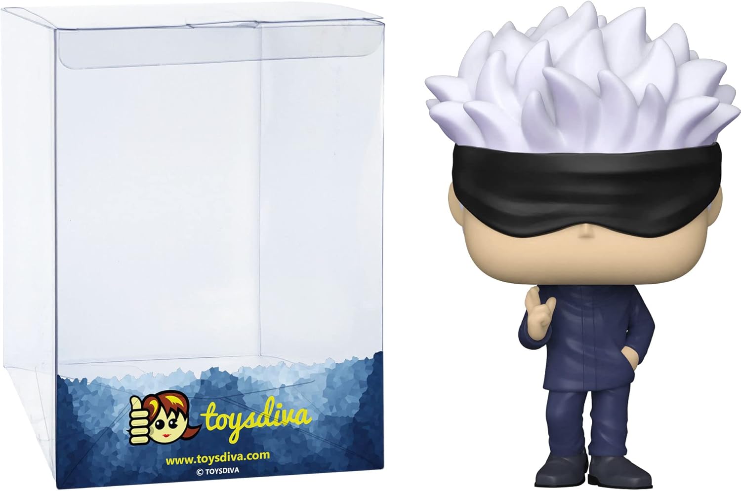 Amazon.com: Satoru Gojo: P o p ! Animation Vinyl Figurine Bundle with 1 ...