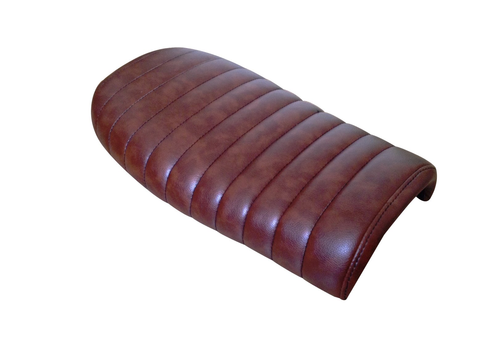Brown Leather Look Cafe Racer Brat Style Seat With Multi | Desertcart Fiji