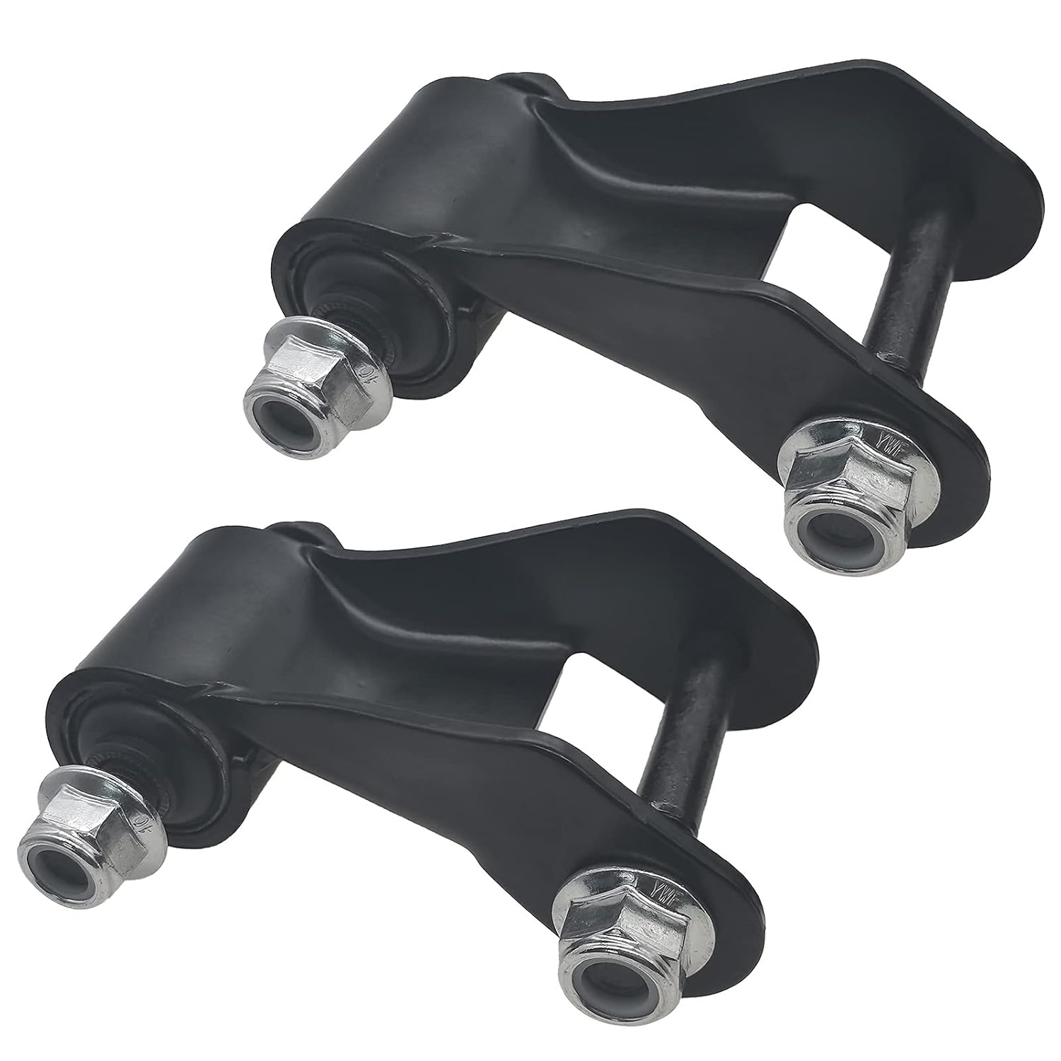 2pcs Leaf Spring Shackle Bracket Kit 722-029 Compatible with Chevy ...