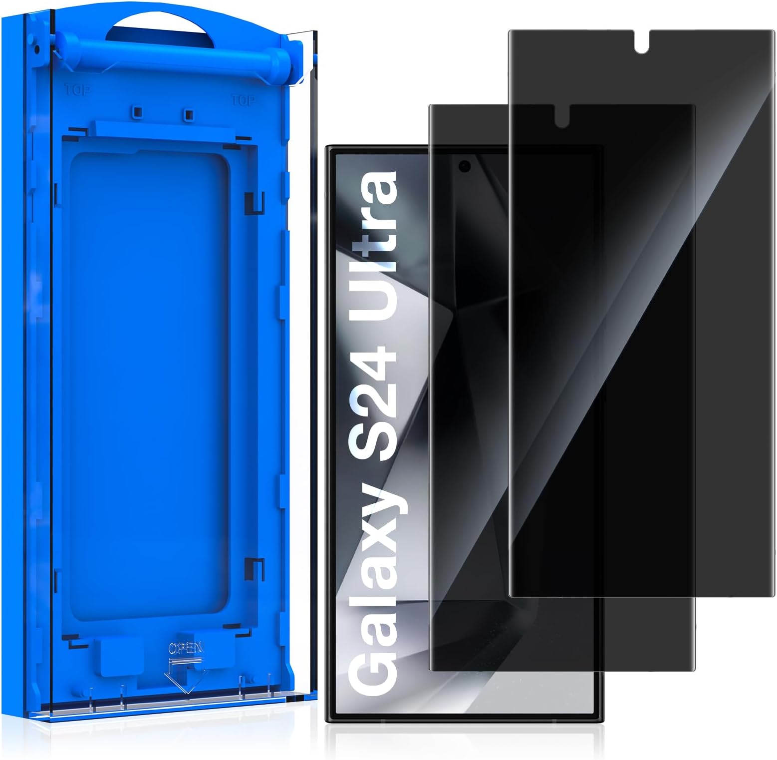 Amazon.com: WSKEN for Samsung Galaxy S24 Ultra Privacy Screen Protector ...