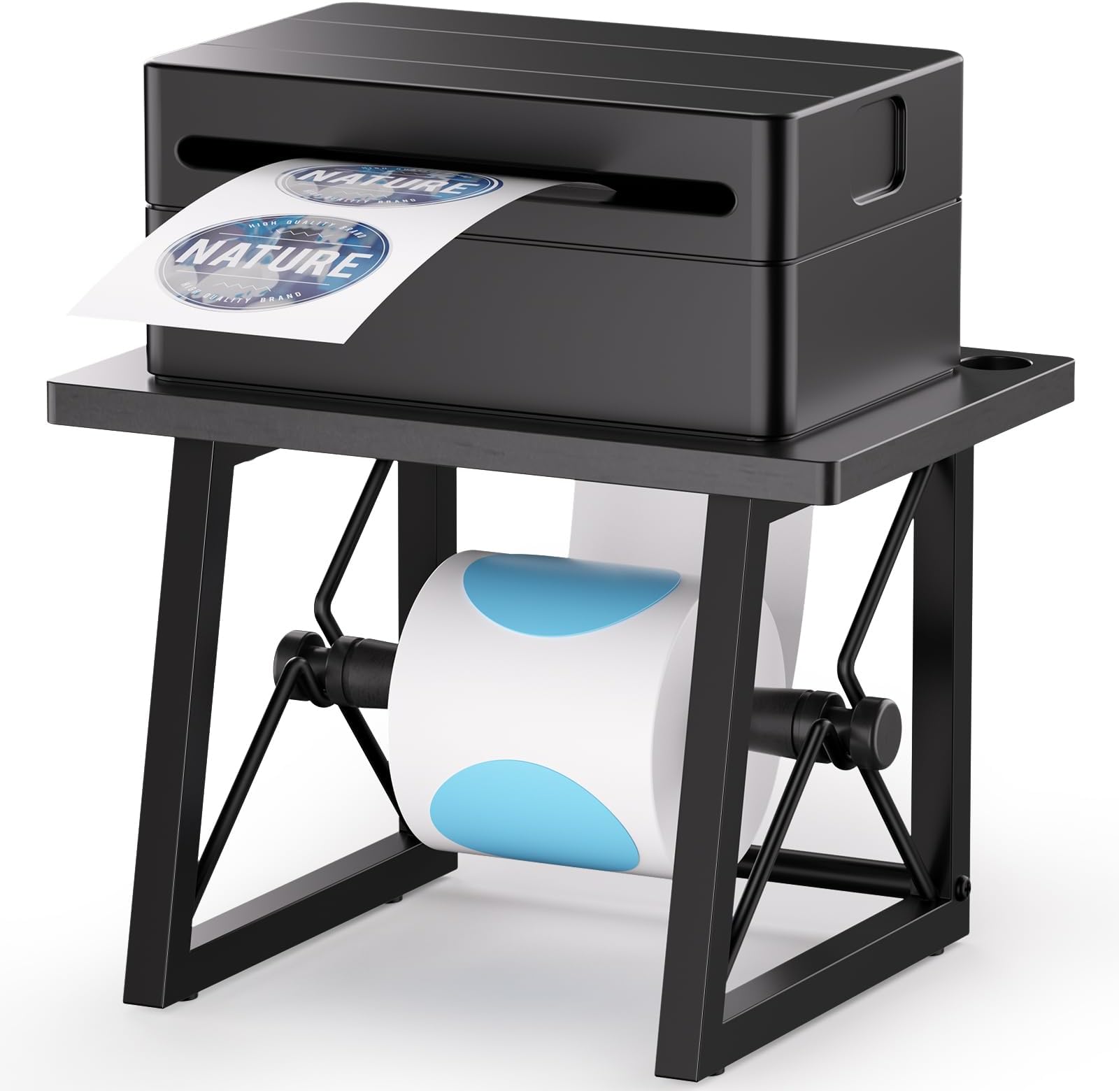 Amazon.com : TIPSYTREE Label Holder for Rolls and Fan-fold Labels ...