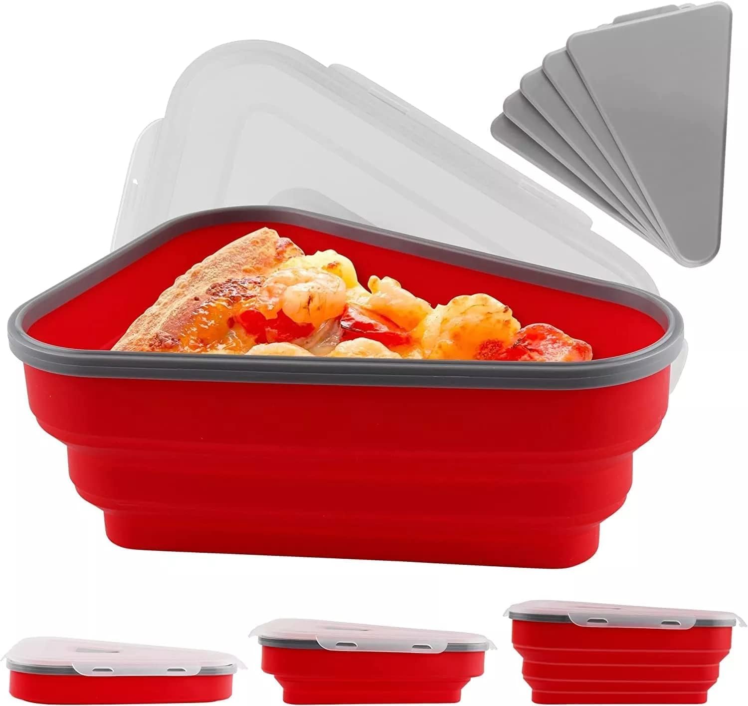 Amazon.com: Reusable Pizza Storage Container, Pizza Container ...