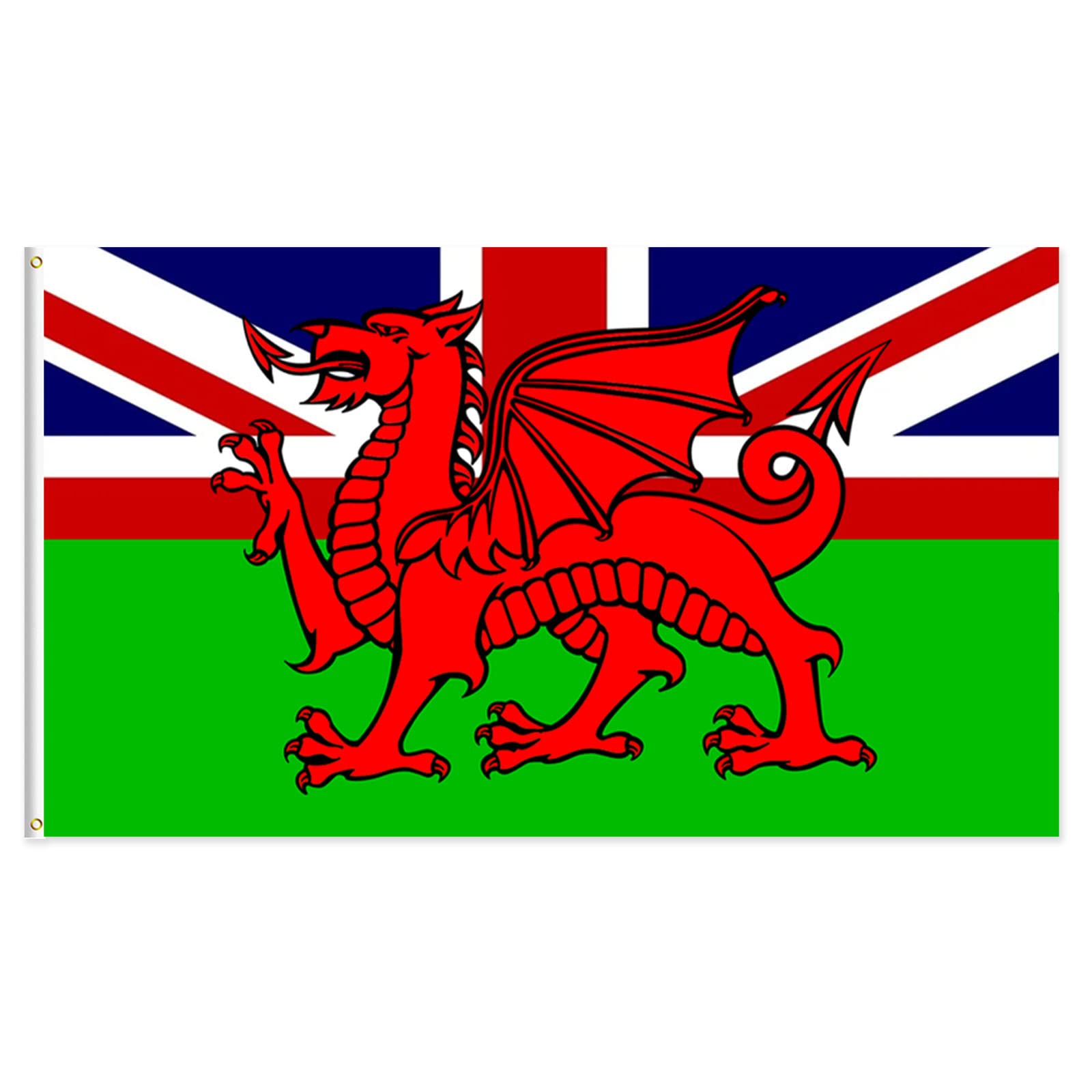 Welsh Flag Union Jack