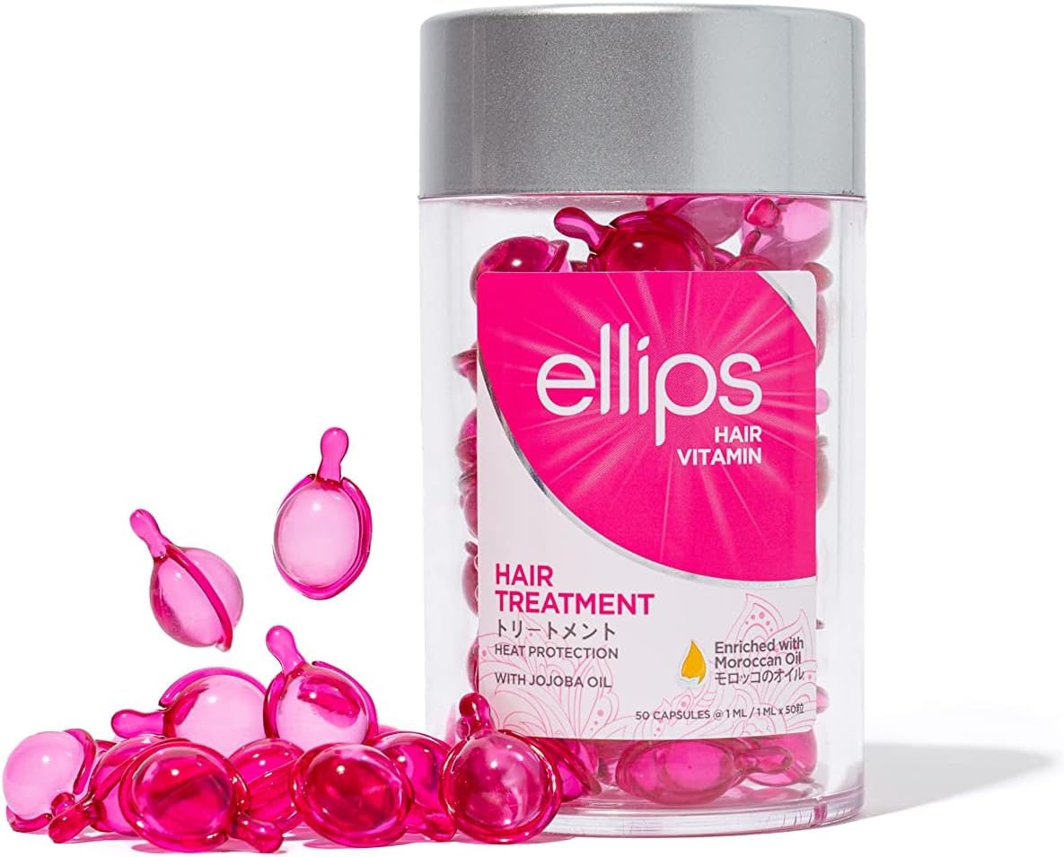 Amazon.com : Ellips Hair Vitamins No Need to Rinse – with Argan ...