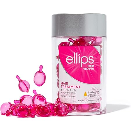 Amazon.com: Ellips Hair Vitamins No Need to Rinse – with Argan ...